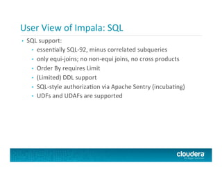 Introduction to Impala | PDF
