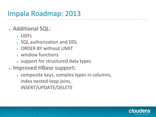 Cloudera Impala presentation | PPT