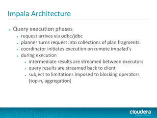 Cloudera Impala presentation | PPT
