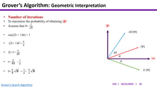 Quantum Search Algorithm and its Implementation using QisKit | PPT