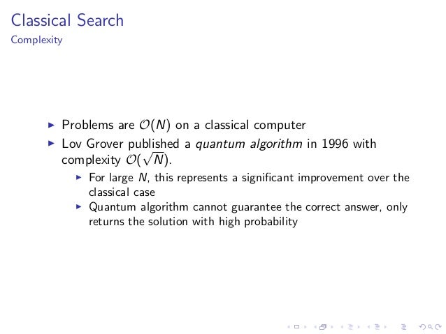 Grovers Algorithm