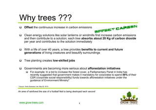 Grow Trees Presentation V Corporate | PDF