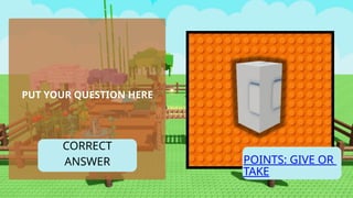 GROW A GARDEN INTERACTIVE PPT TEMPLATE- FREE | PPTX