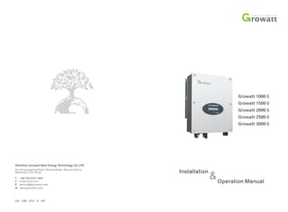 Growatt 3000 s | PDF