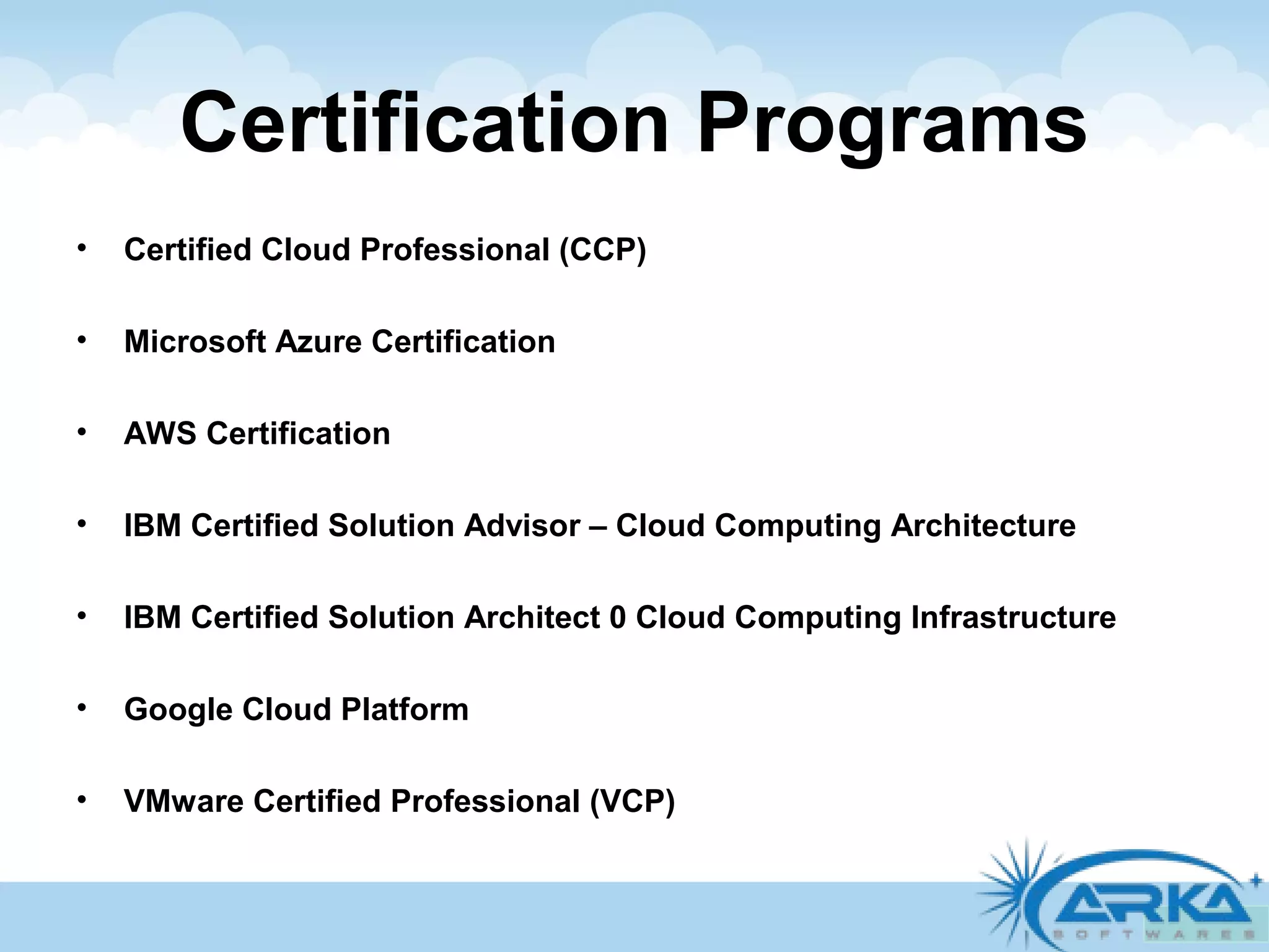 Grow Career With Cloud Computing | PPT