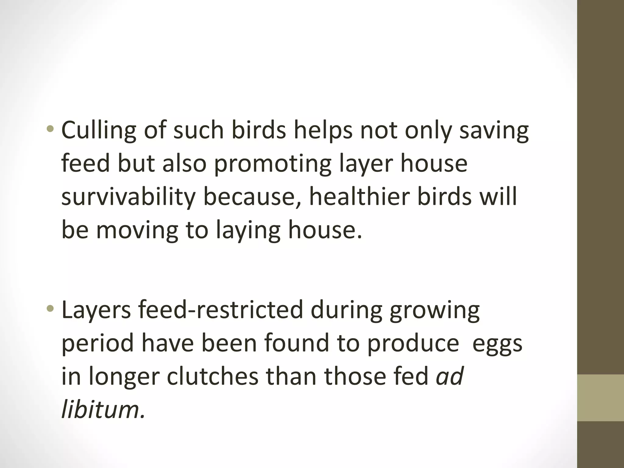 Grower and layer management | PPTX