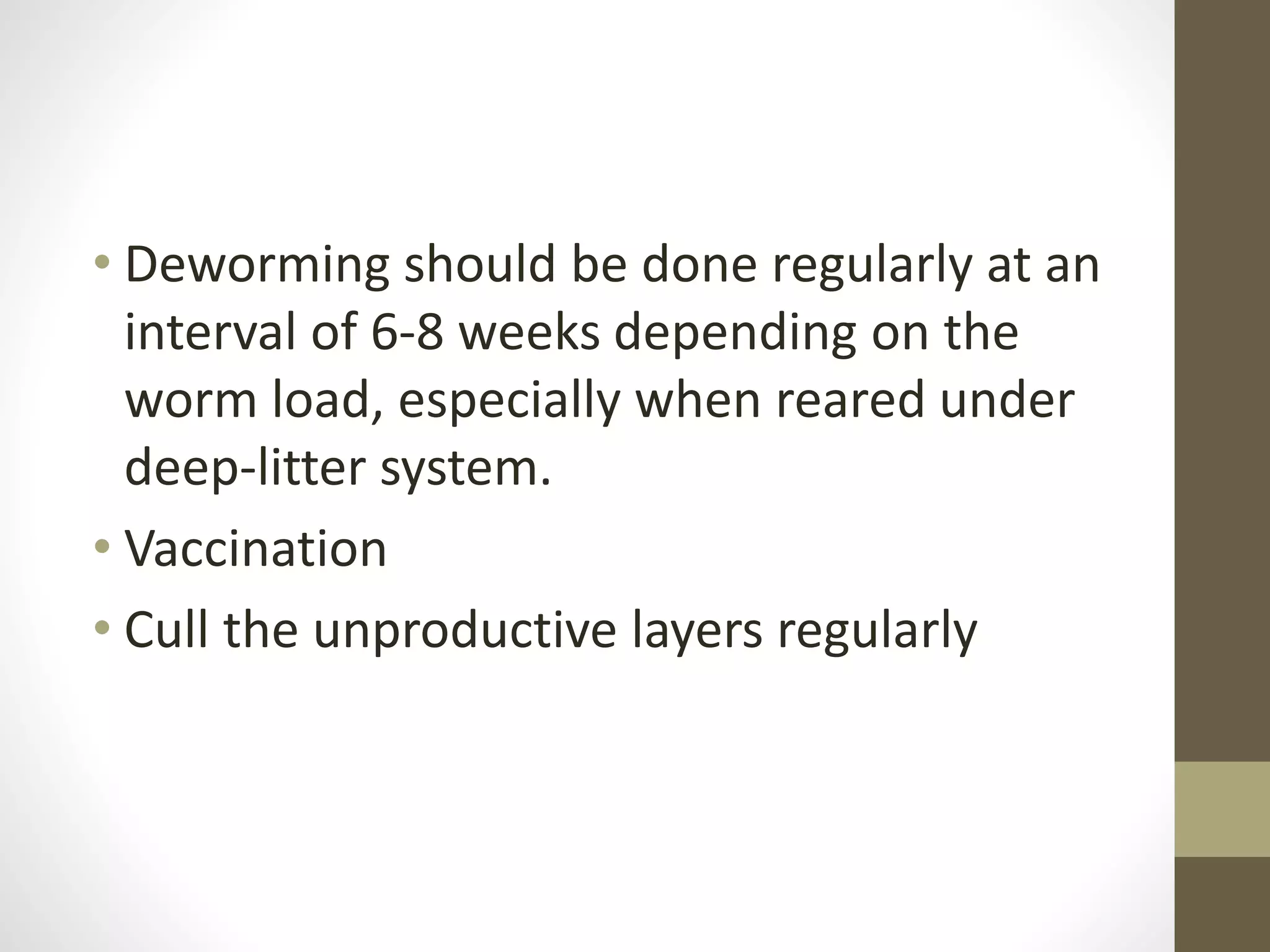 Grower and layer management | PPTX
