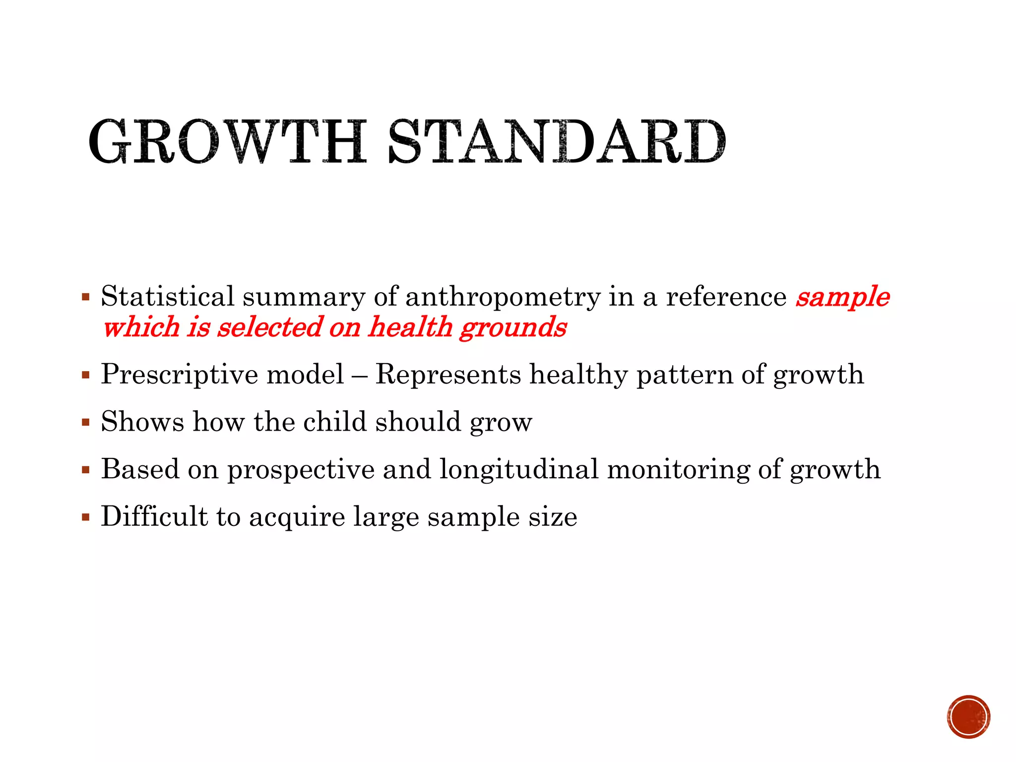 Growh charts by praman | PPTX
