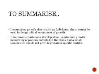 Growh charts by praman | PPTX
