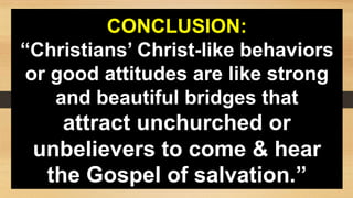 Grow in Christlikeness | PPTX
