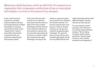 Growing the-digital-business-accenture-mobility-research-2015 | PPT
