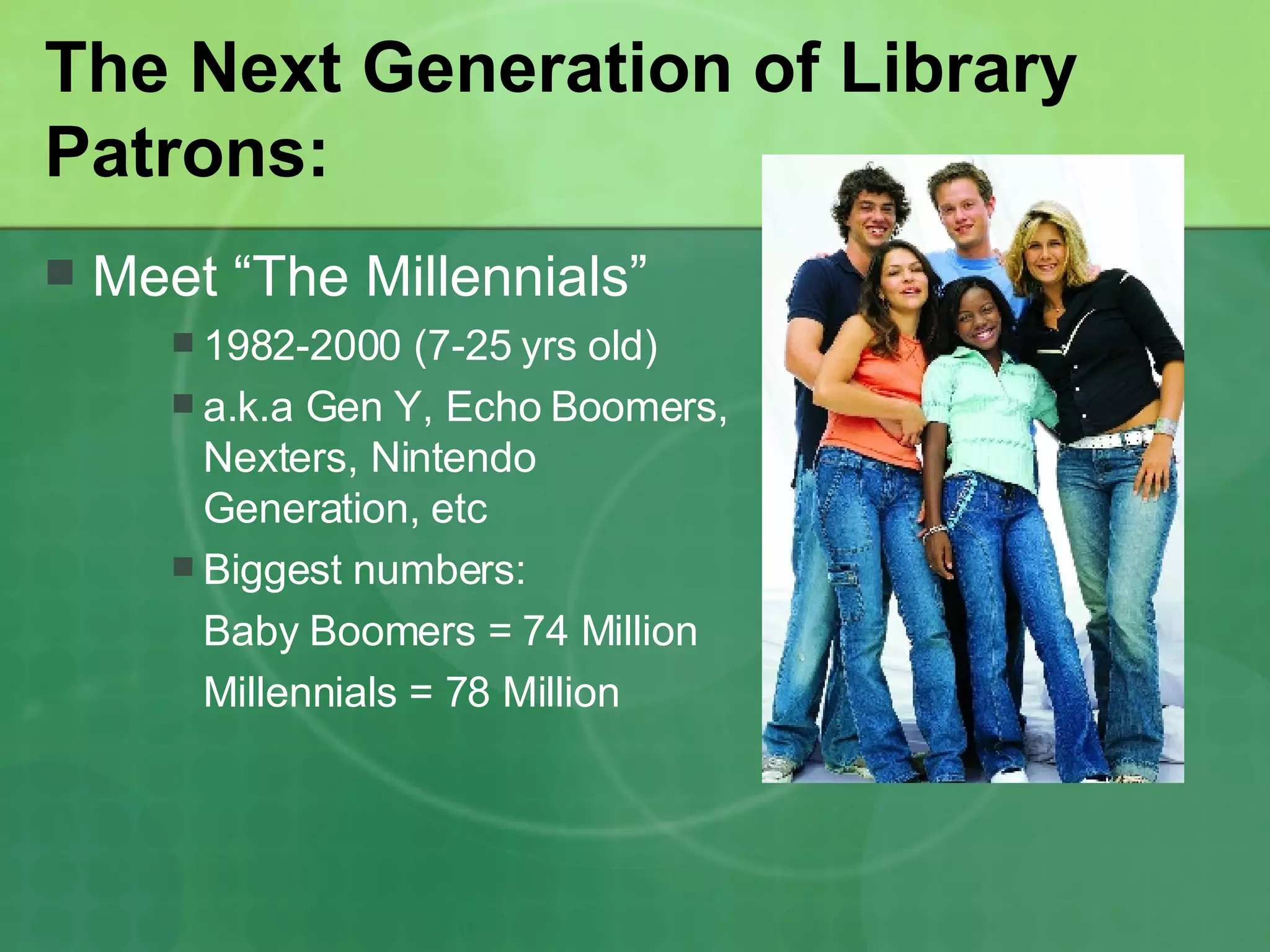 Growing Your Next Generation of Patrons 1 | PPT
