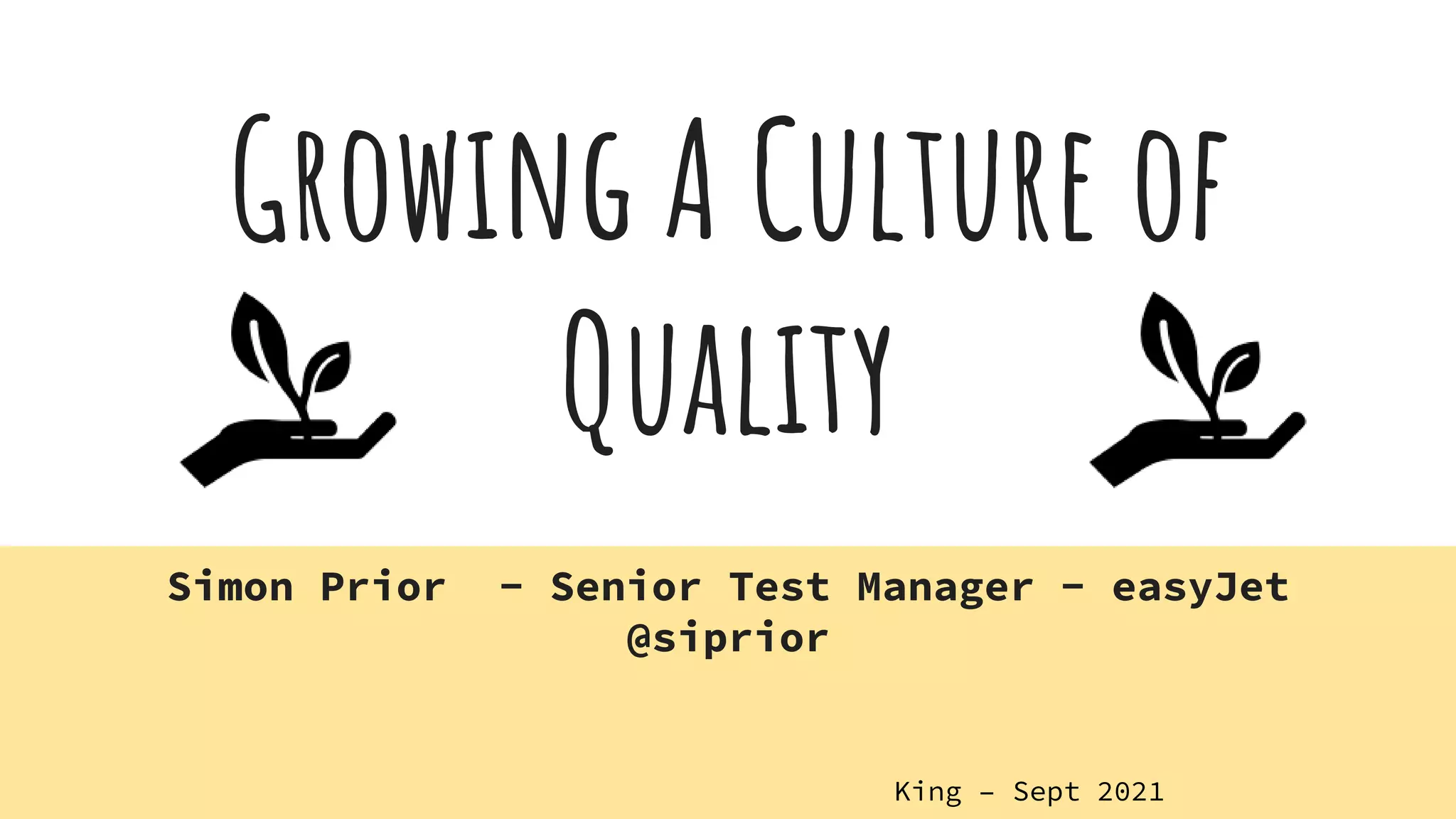 Growing a Culture of Quality | PPT