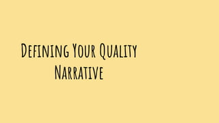 Growing a Culture of Quality | PPTX