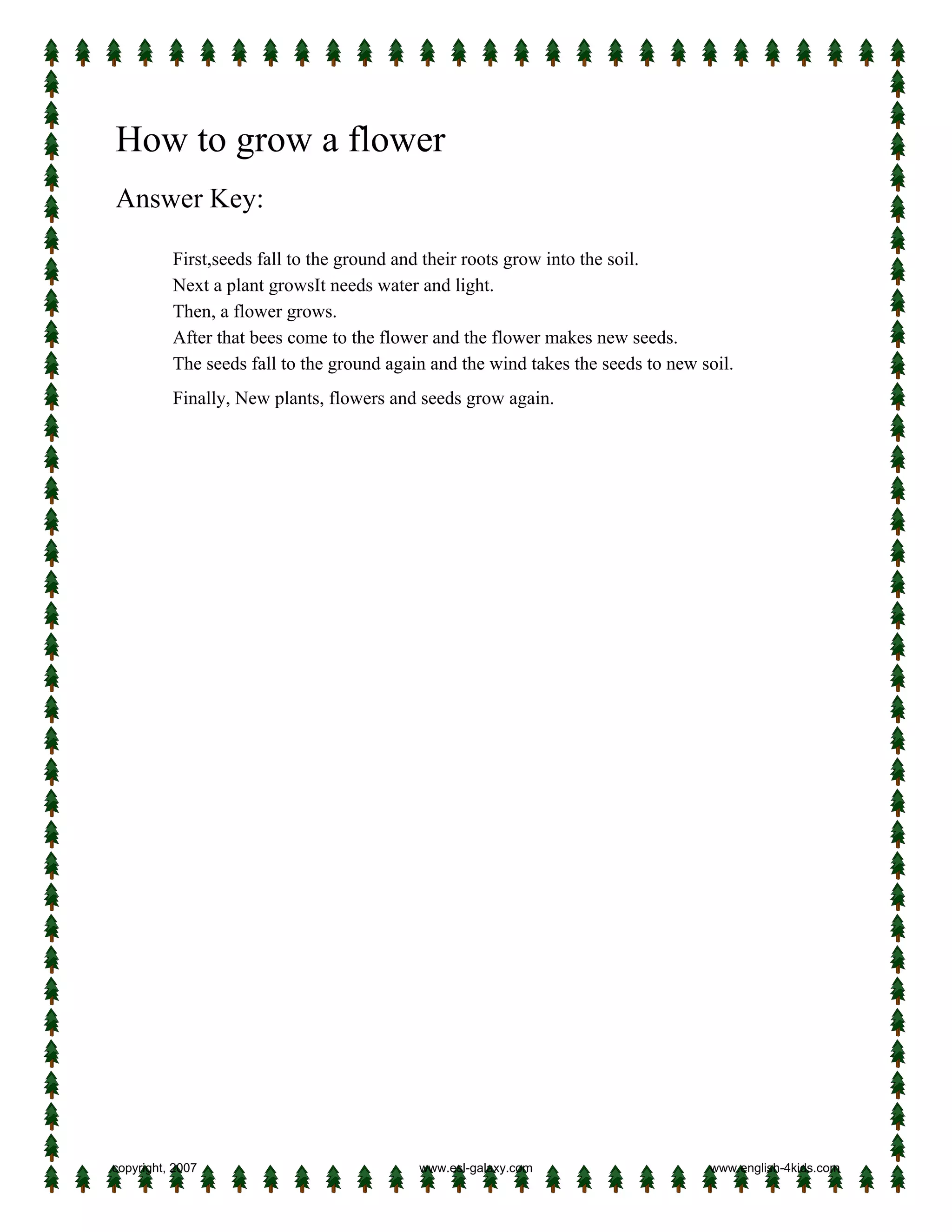 Growingaflowersequence | PDF