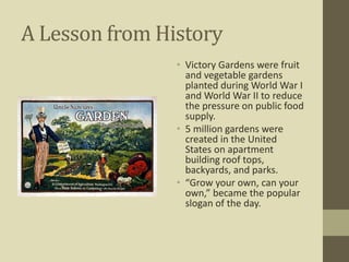 Growing and Preserving Your Own Fruits and Vegetables | PPTX