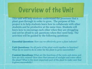 Growing a plant | PPT