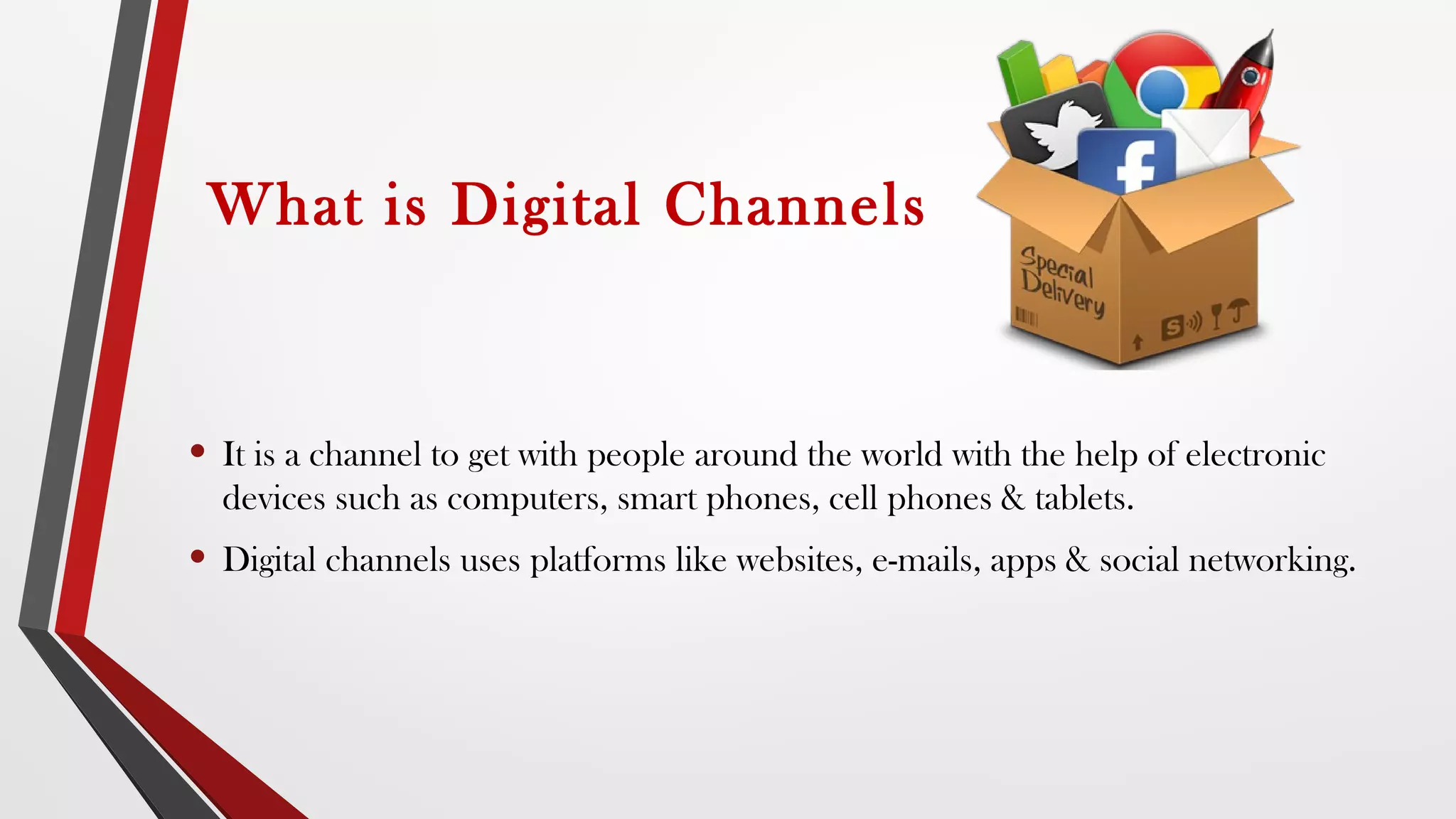Growing Importance Of Digital Channels In Marketing | PPT