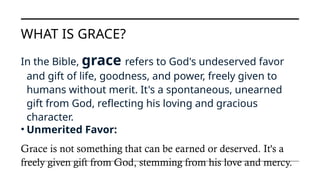 GROWING IN GRACE.pptx please be careful s | PPTX