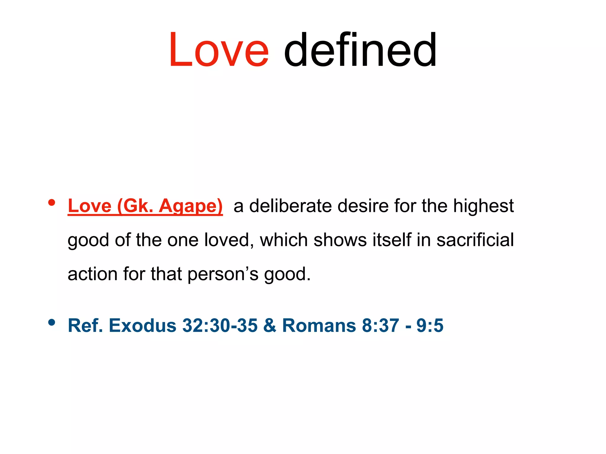 Growing in Love (2 Peter 1) | PPT