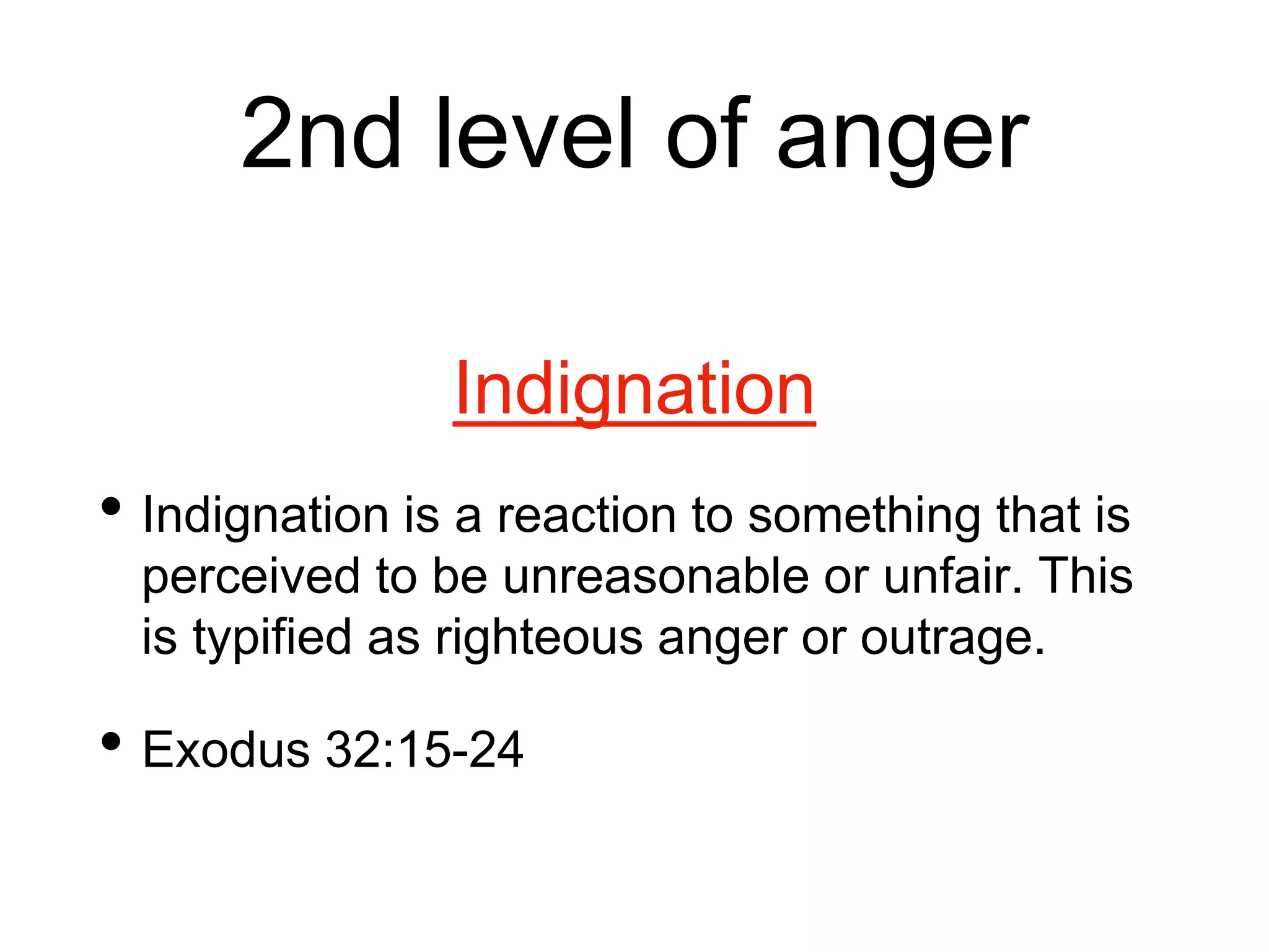 Growing in self control (stages of anger) | PPT | Free Download