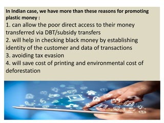 The growing use of plastic money (Debit, Credit, Gift cards and ATM ...