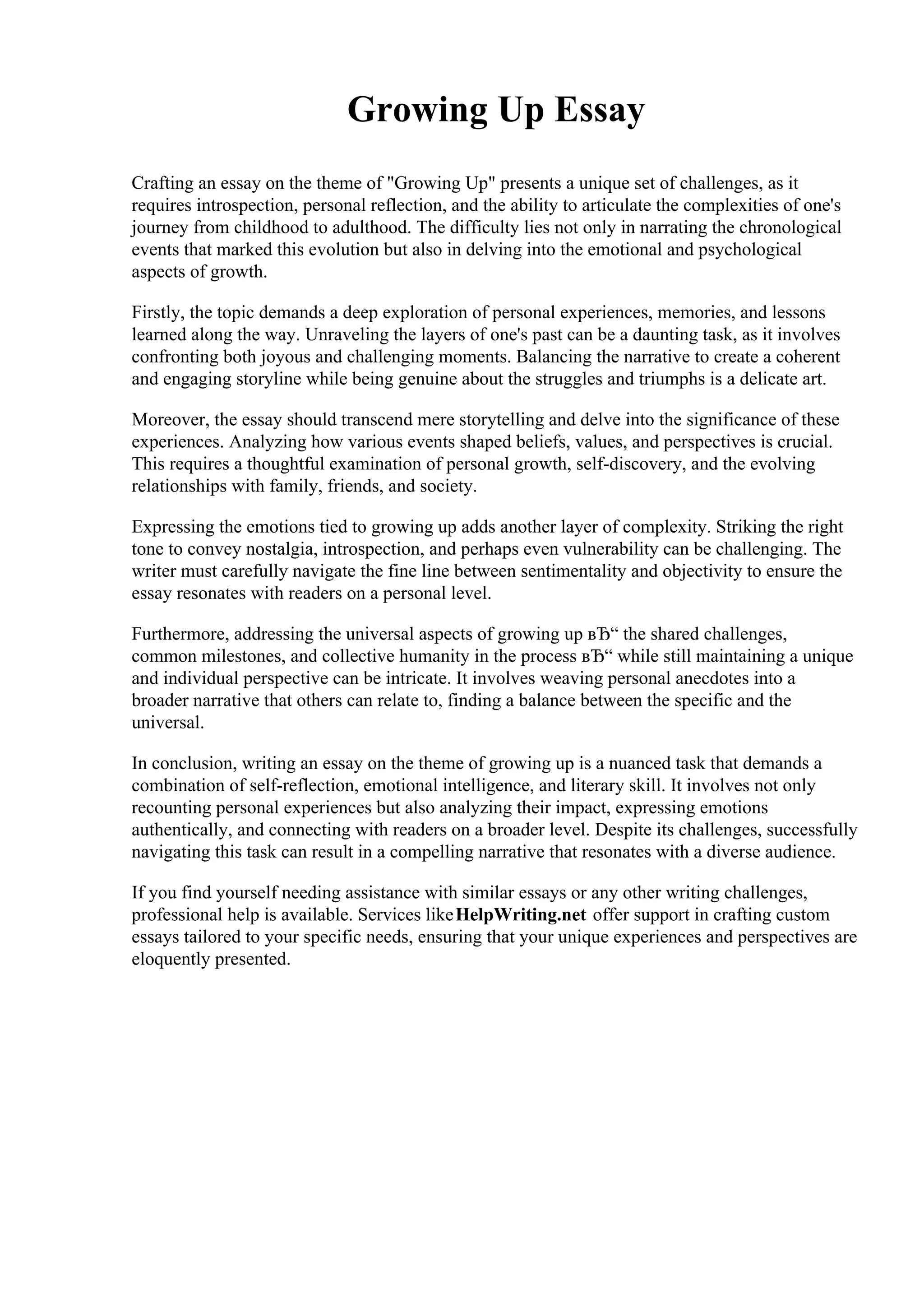 Growing Up Essay.pdf