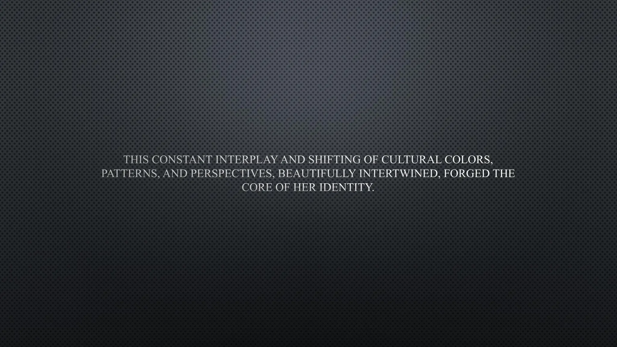 Growing Up in the Kaleidoscope - Nurturing Identity Amidst Cultural ...