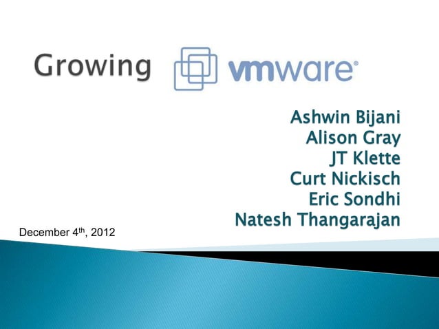 Growing vmware | PPT