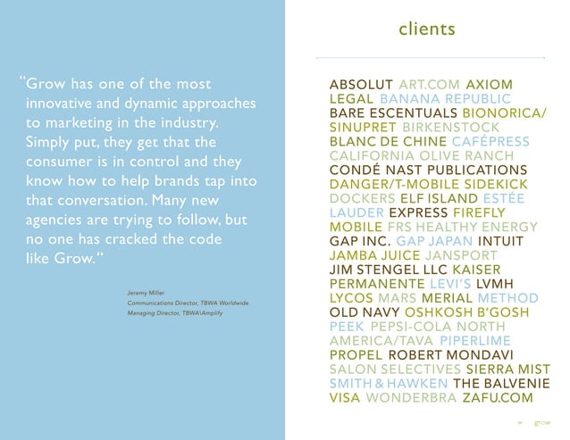 Grow Marketing Capabilities | PDF