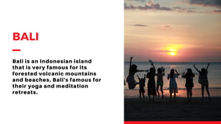 Grow More Knowledge About a Bali Tourism | PDF