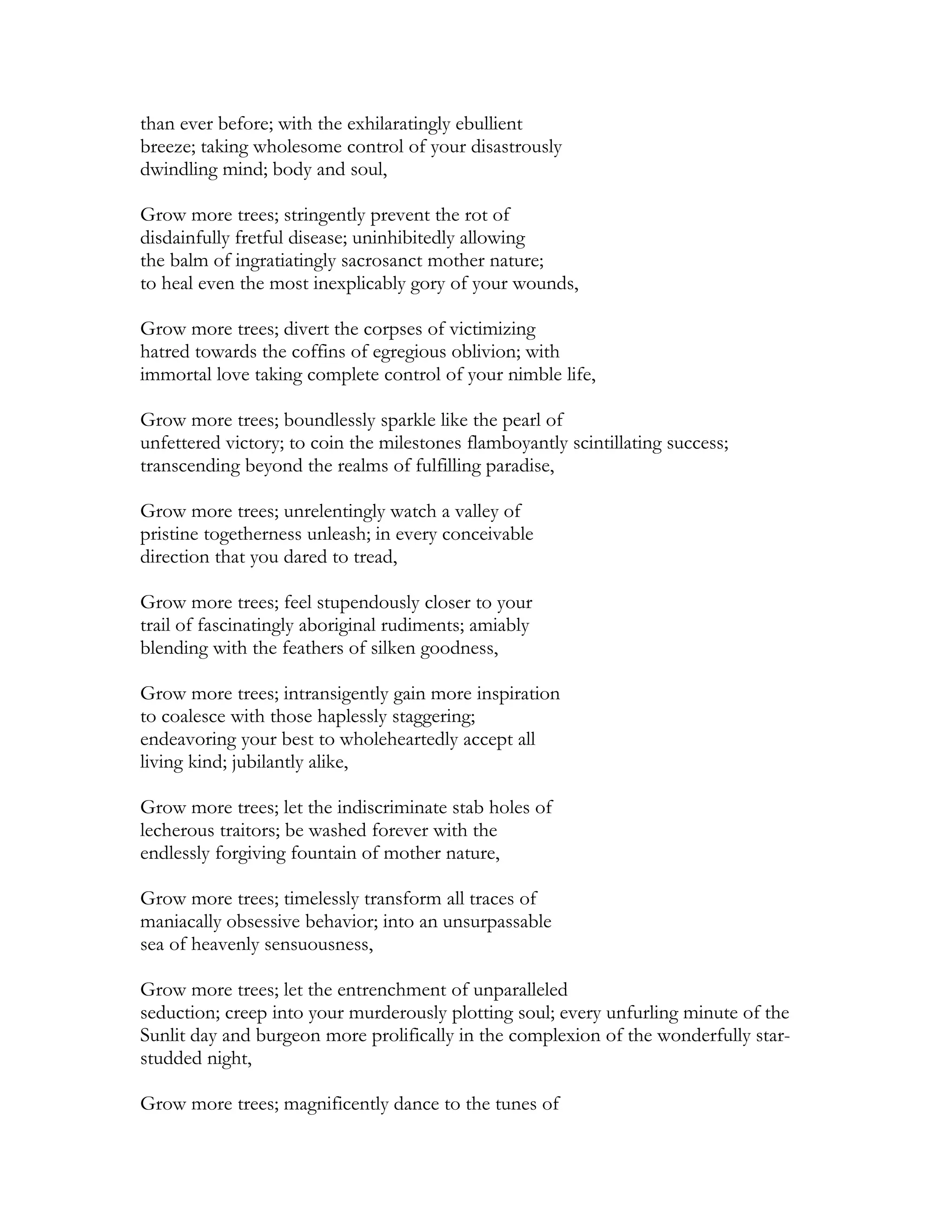 Grow More Trees | DOC