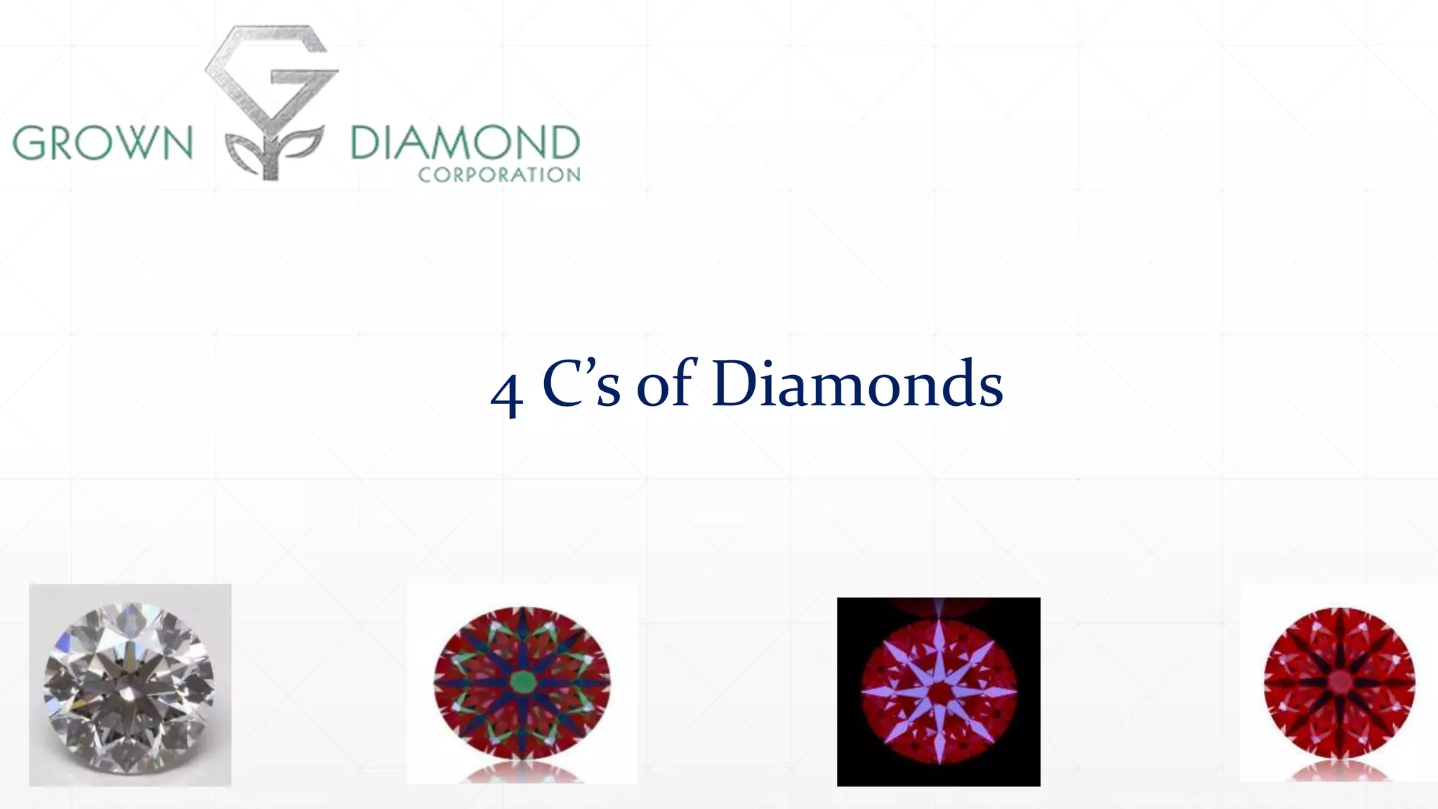 4 C's of Diamond | PPTX