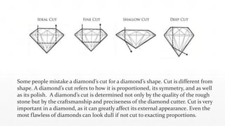 4 C's of Diamond | PPTX