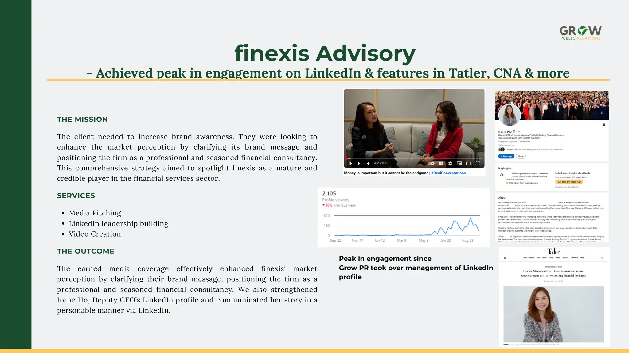 Grow PR Deck Clean meant for linkedin reference | PDF
