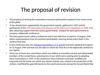 growrh of Iinternational humanitarian law unit 1 ipu notes | PPTX