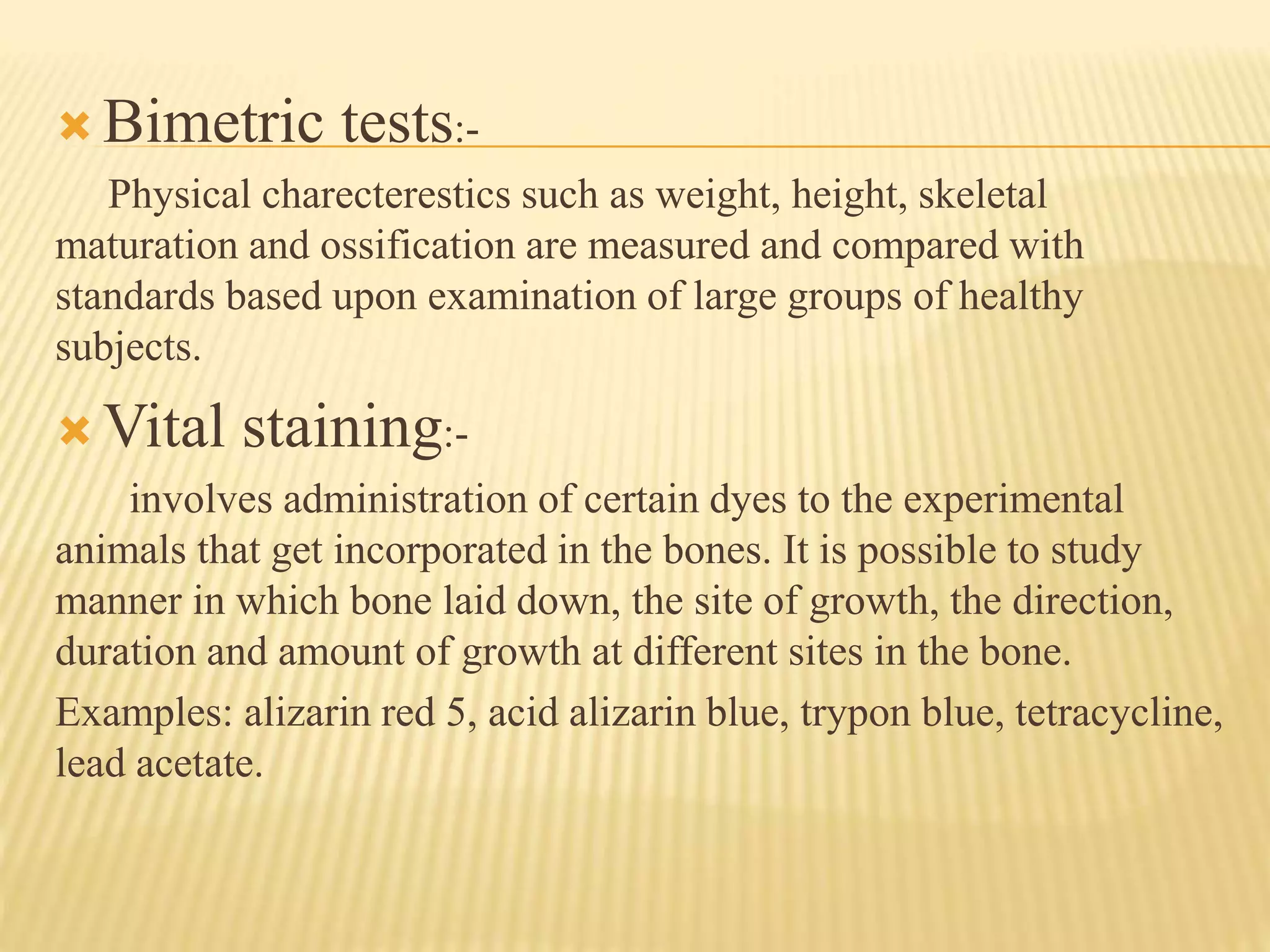 Theories of growth, mechanism of bone growth and developmental ...