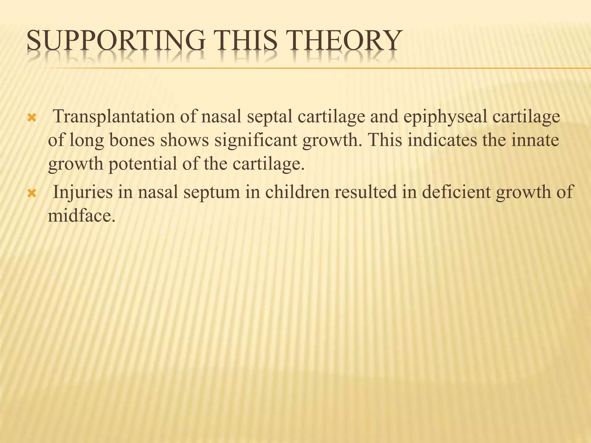 Theories of growth, mechanism of bone growth and developmental ...