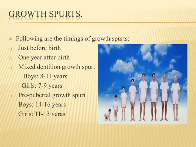 Theories of growth, mechanism of bone growth and developmental ...