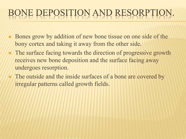 Theories of growth, mechanism of bone growth and developmental ...