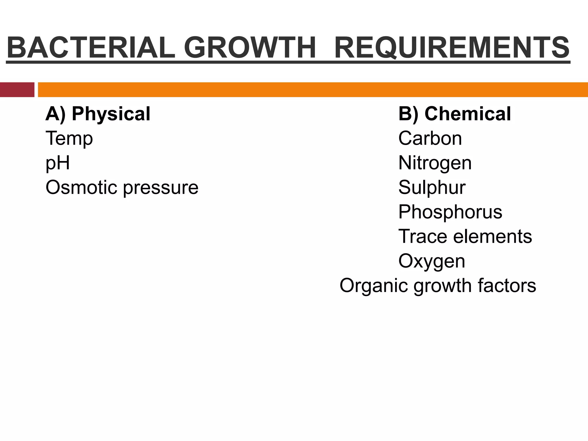 Bacterial Growth and Nutrition | PPT