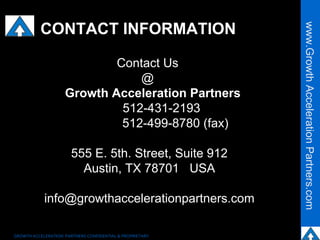 Growth Acceleration Partners Overview Blk | PPT