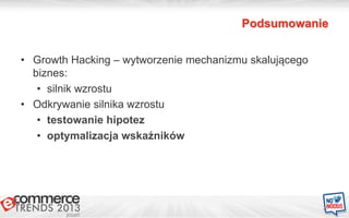 Growth hacking dla e-Commerce | PDF