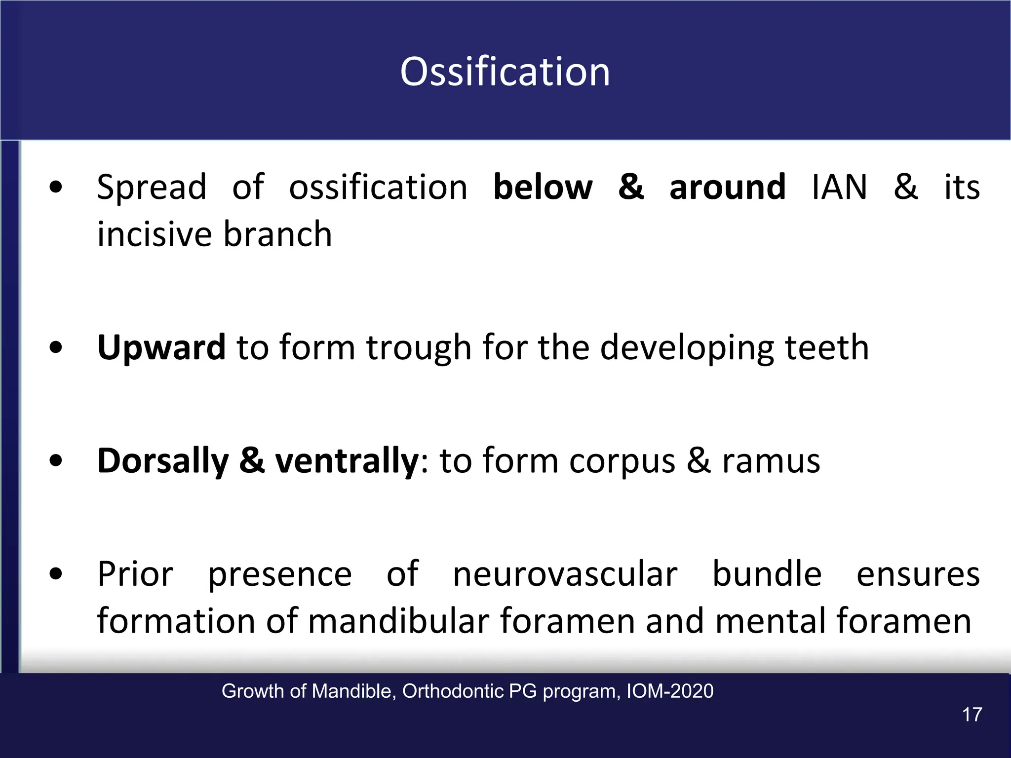 the Growth-of-Mandible in orthodontics ppt | PPT