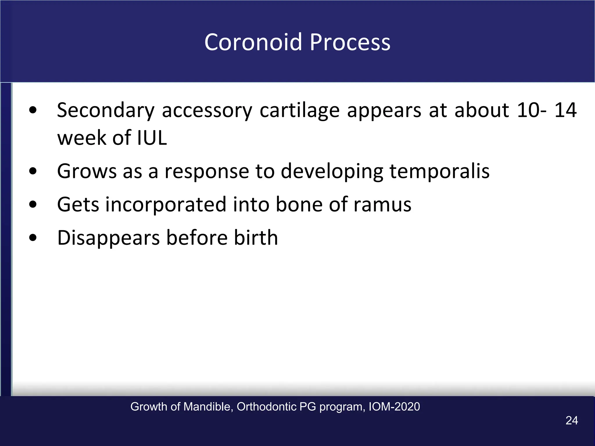 the Growth-of-Mandible in orthodontics ppt | PPT