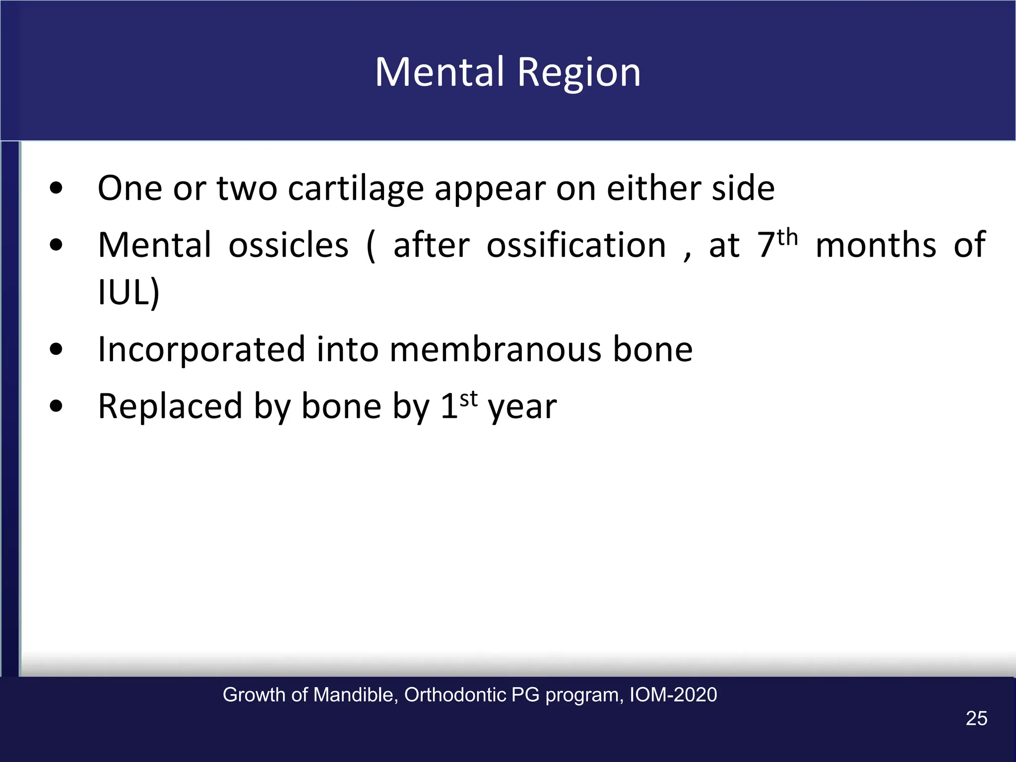 the Growth-of-Mandible in orthodontics ppt | PPT