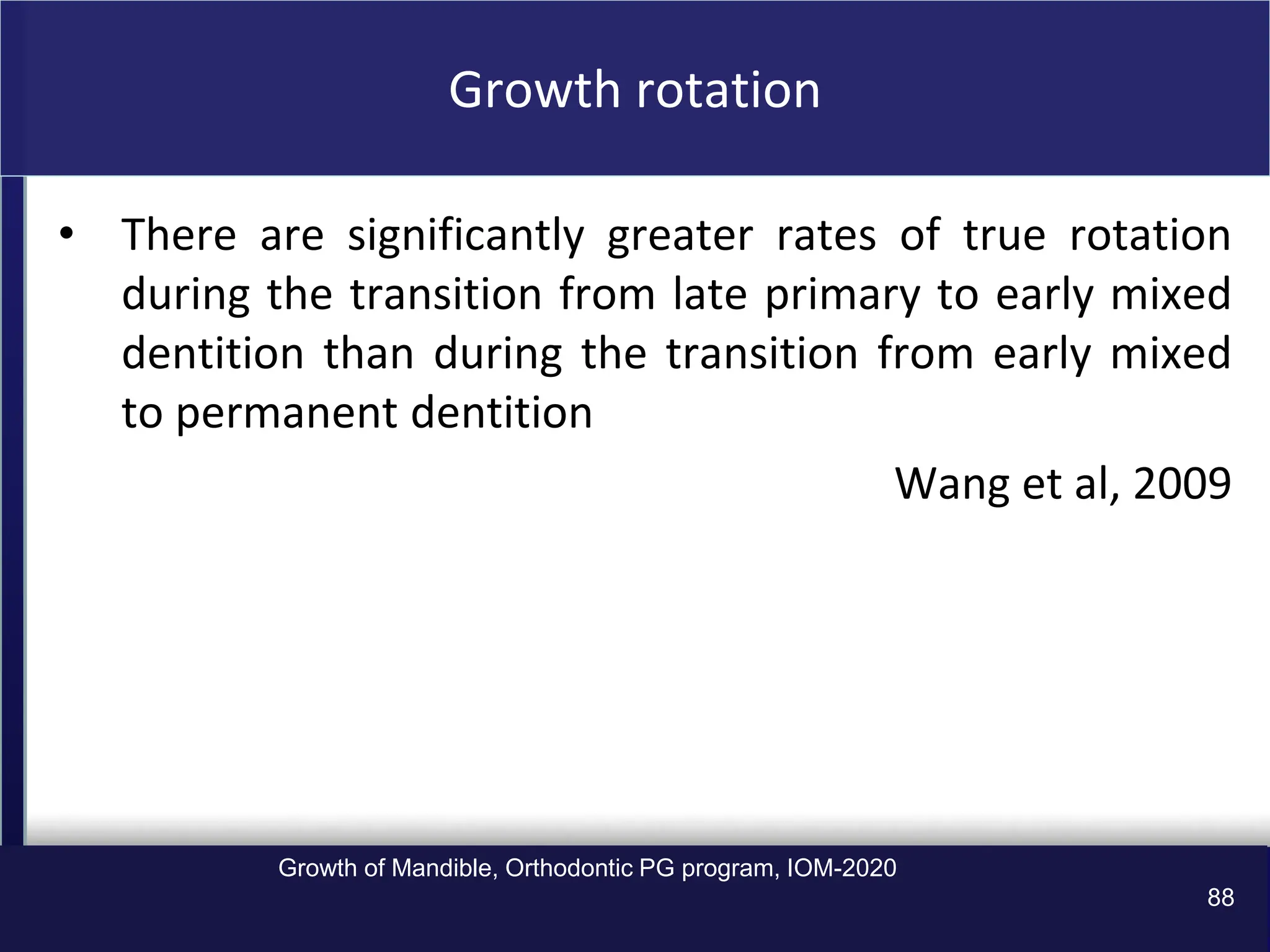 the Growth-of-Mandible in orthodontics ppt | PPT