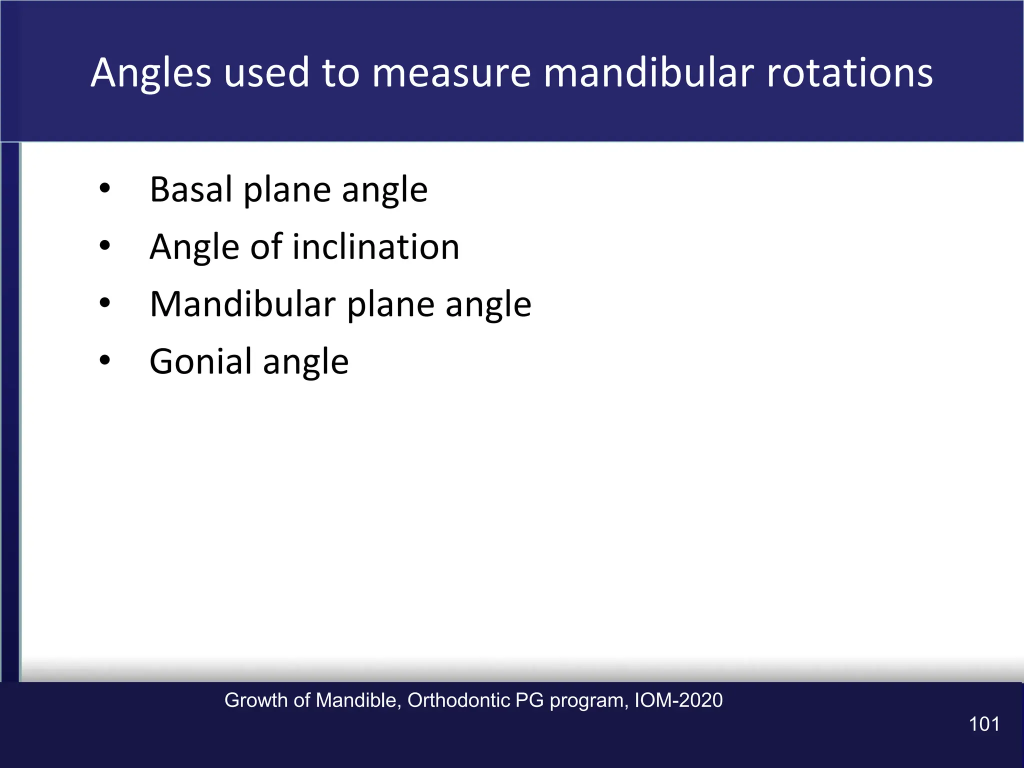 the Growth-of-Mandible in orthodontics ppt | PPT