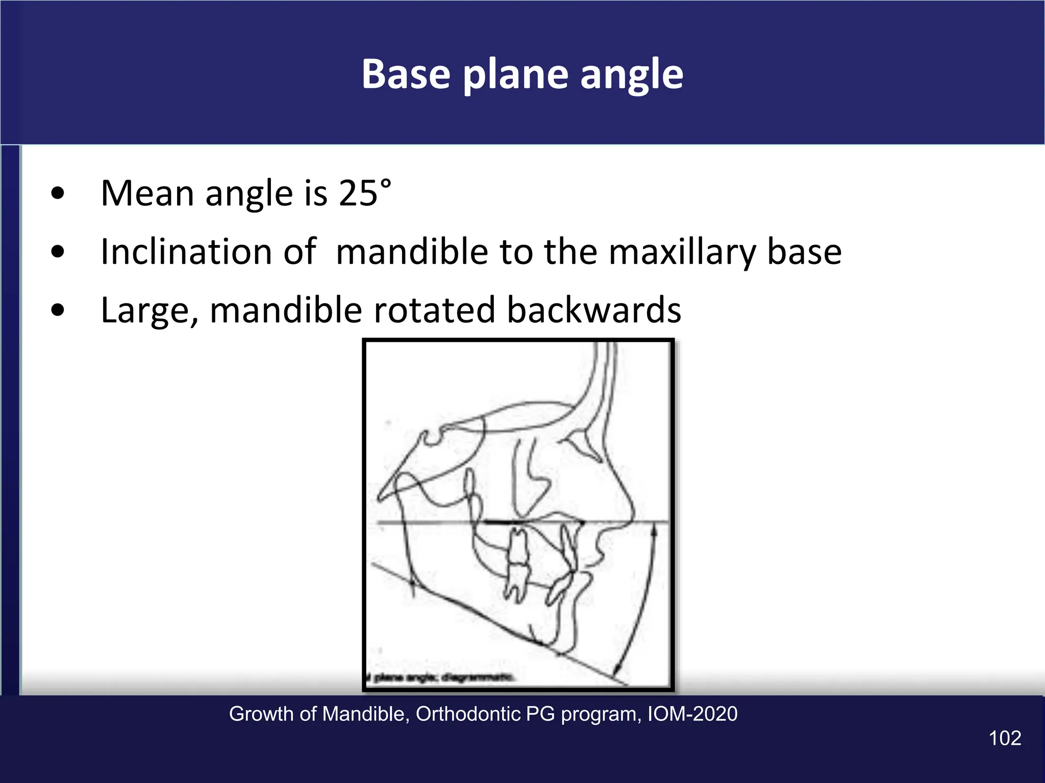 the Growth-of-Mandible in orthodontics ppt | PPT