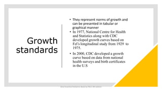 Growth and anthropometry | PPTX